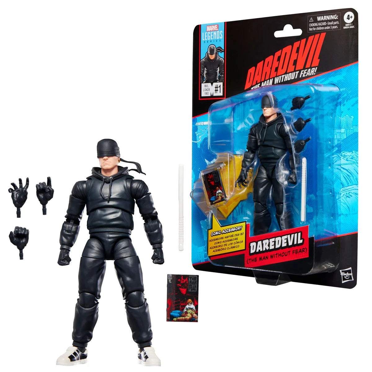 Marvel Legends - Comics-Inspired Daredevil (The Man Without Fear) – ToyDojo