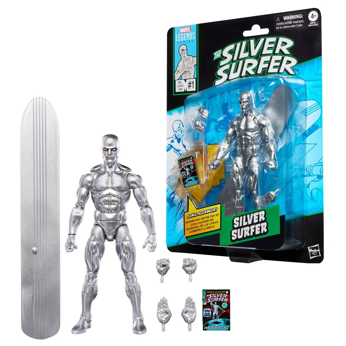 Marvel Legends - Comics-Inspired Silver Surfer – ToyDojo