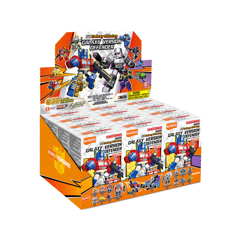Transformers Blokees - Defender Version Wave 1 (CASE OF 12 BLIND BOXES ...