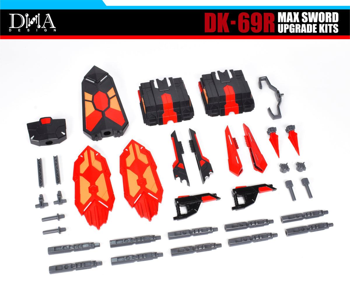 DNA Designs - DK-69R - Upgrade Kit for Transformers Age of the Primes ...