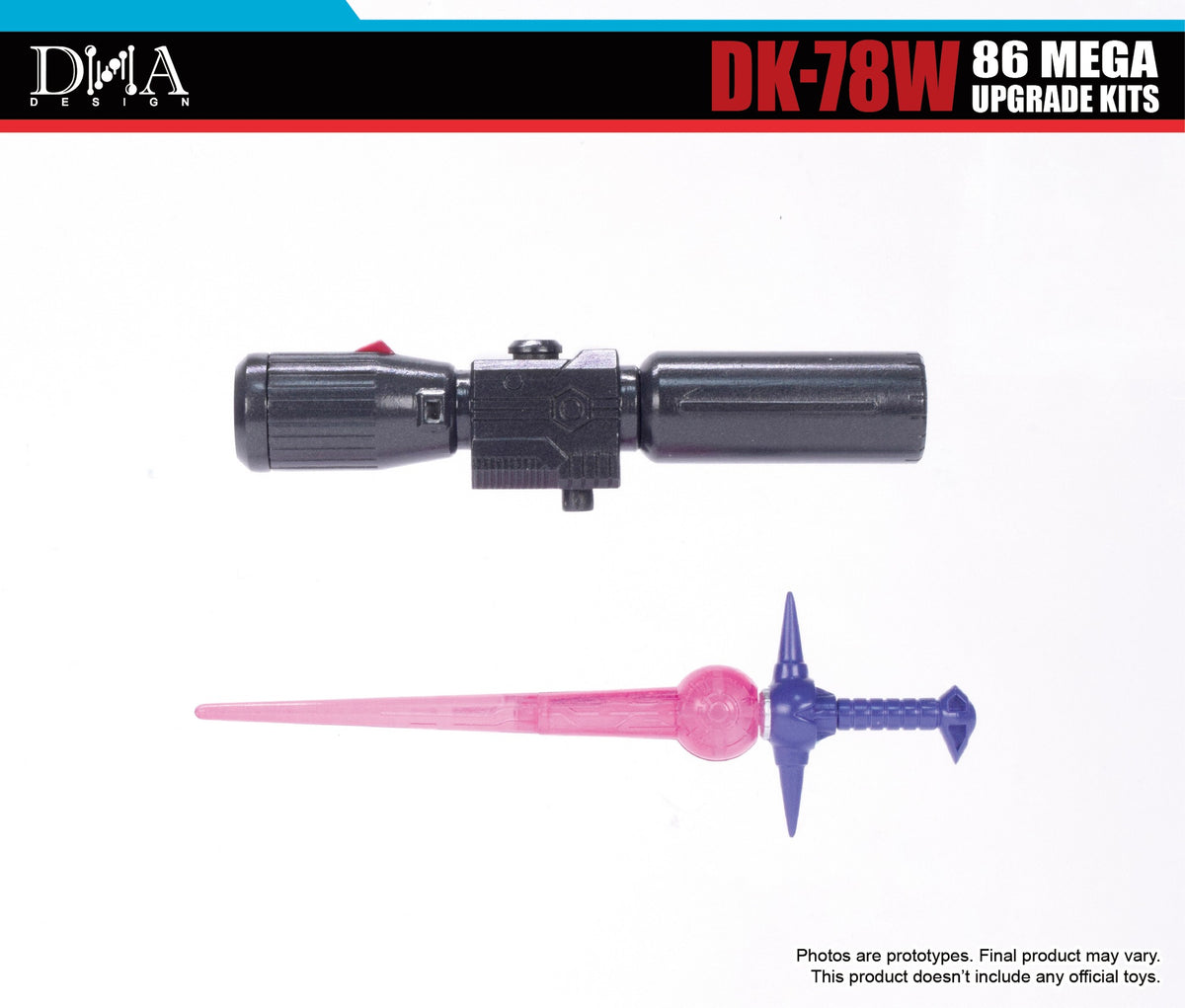 DNA Designs - DK-78W - Upgrade Kit for Transformers Studio Series 86 M ...