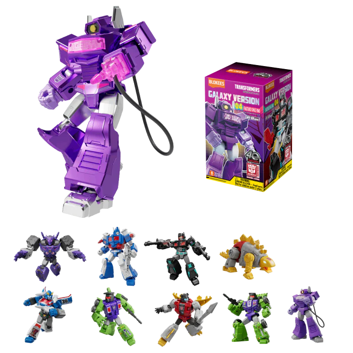 Transformers Blokees - Galaxy Version Wave 4 (CASE OF 9 BLIND BOXES ...