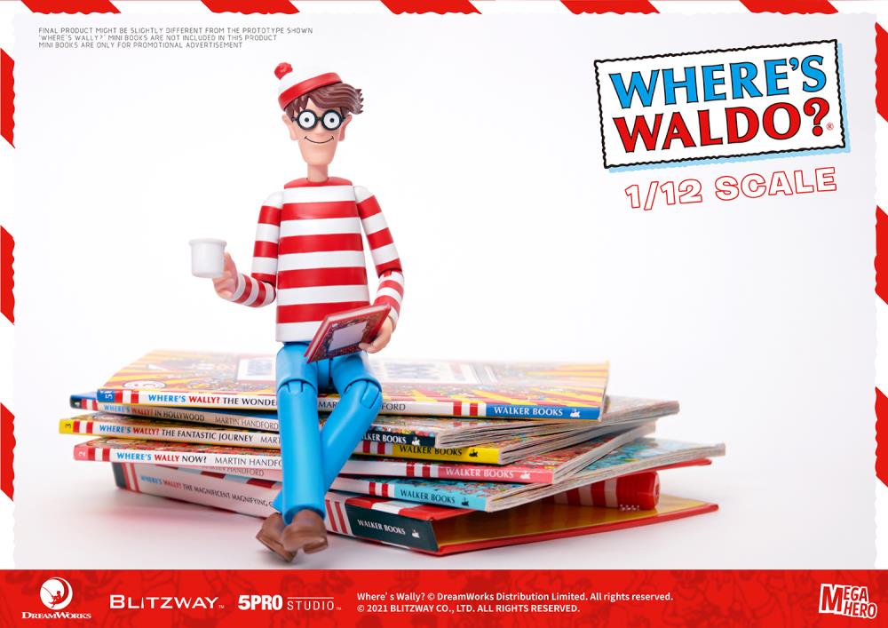 Where's Waldo? MEGAHERO Waldo 1/12 Scale Figure – ToyDojo