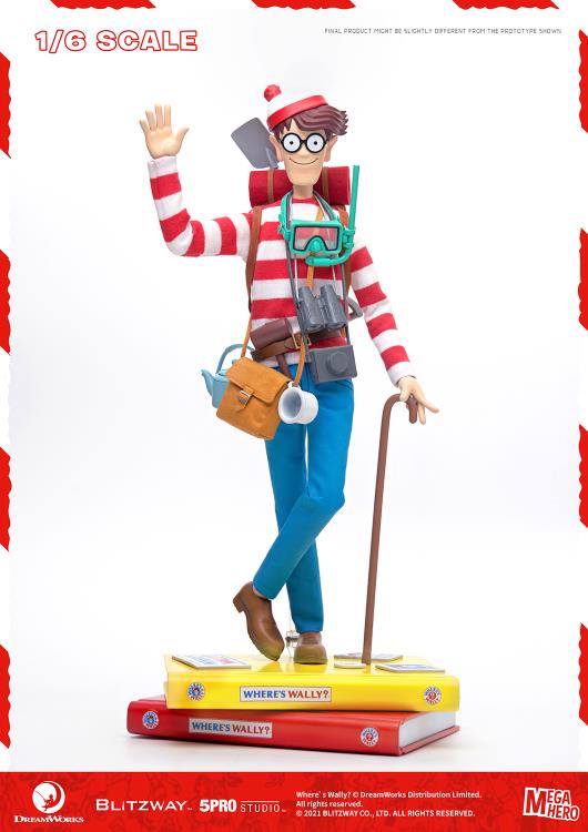 Where's Waldo? MEGAHERO Waldo 1/6 Scale Figure (With Bonus) – ToyDojo