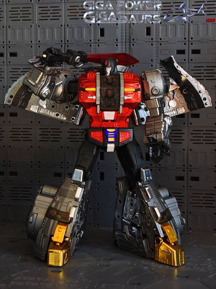 GigaPower Gigasaur HQ04R Graviter - Chrome Version – ToyDojo