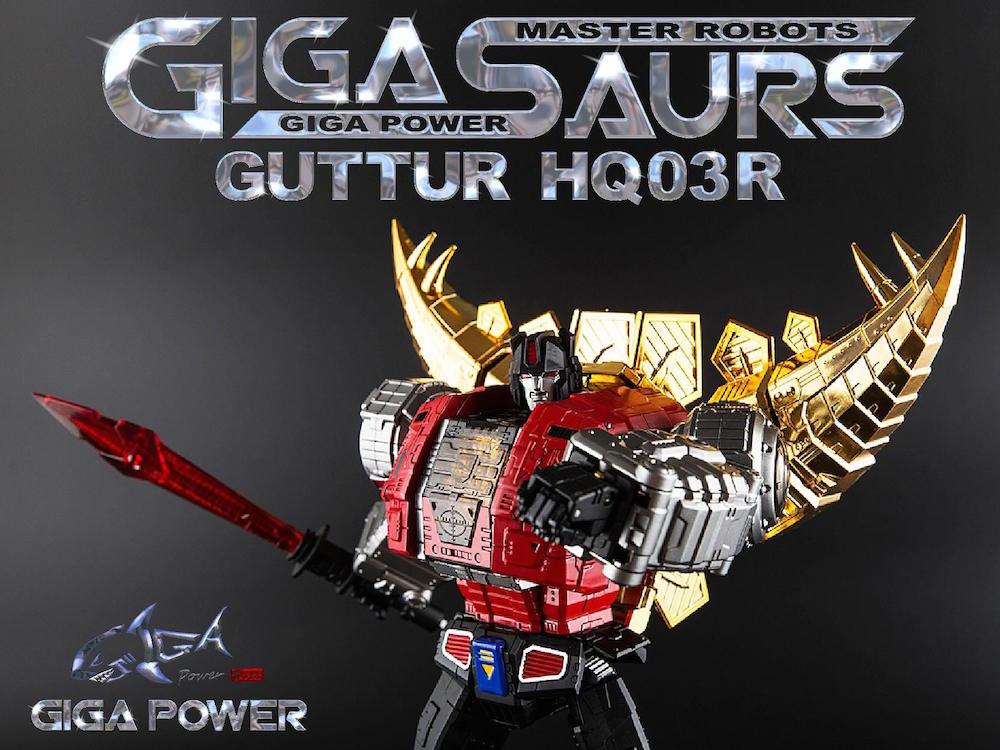 GigaPower Gigasaur HQ03R Guttur - Chrome Version – ToyDojo