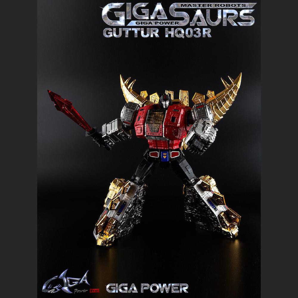 GigaPower Gigasaur HQ03R Guttur - Chrome Version – ToyDojo