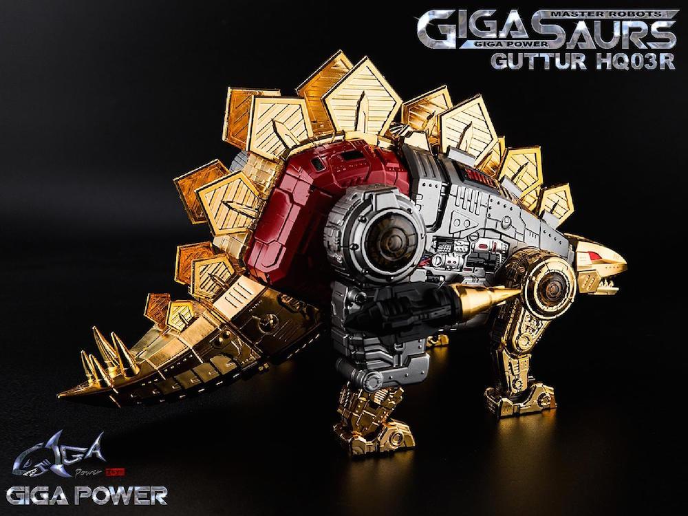 GigaPower Gigasaur HQ03R Guttur - Chrome Version – ToyDojo